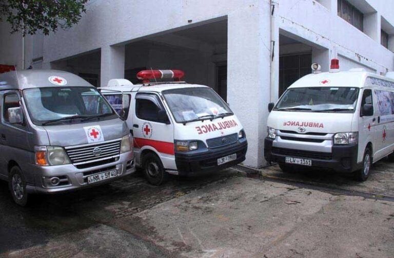 Sri Lanka Red Cross Society’s Ambulance Service | Sri Lanka Red Cross